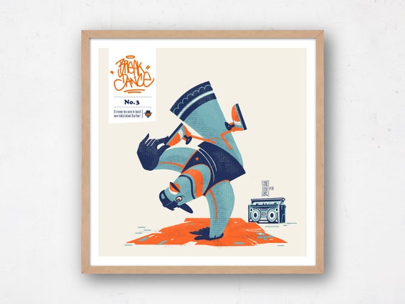 The Four Elements of Hip Hop: Breakdance | Etsy