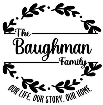 Custom Family Last Name Sign SVG & JPG Digital Download | Cricut ...