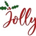 Jolly SVG & JPG Digital Download | Cricut | Silhouette - Etsy