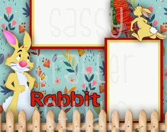 Disney Scrapbook Pages Meet and Greet Eeyore Readymade - Etsy