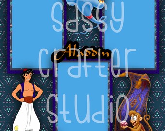 Disney Scrapbook Pages Meet and Greet Elsa Readymade | Etsy