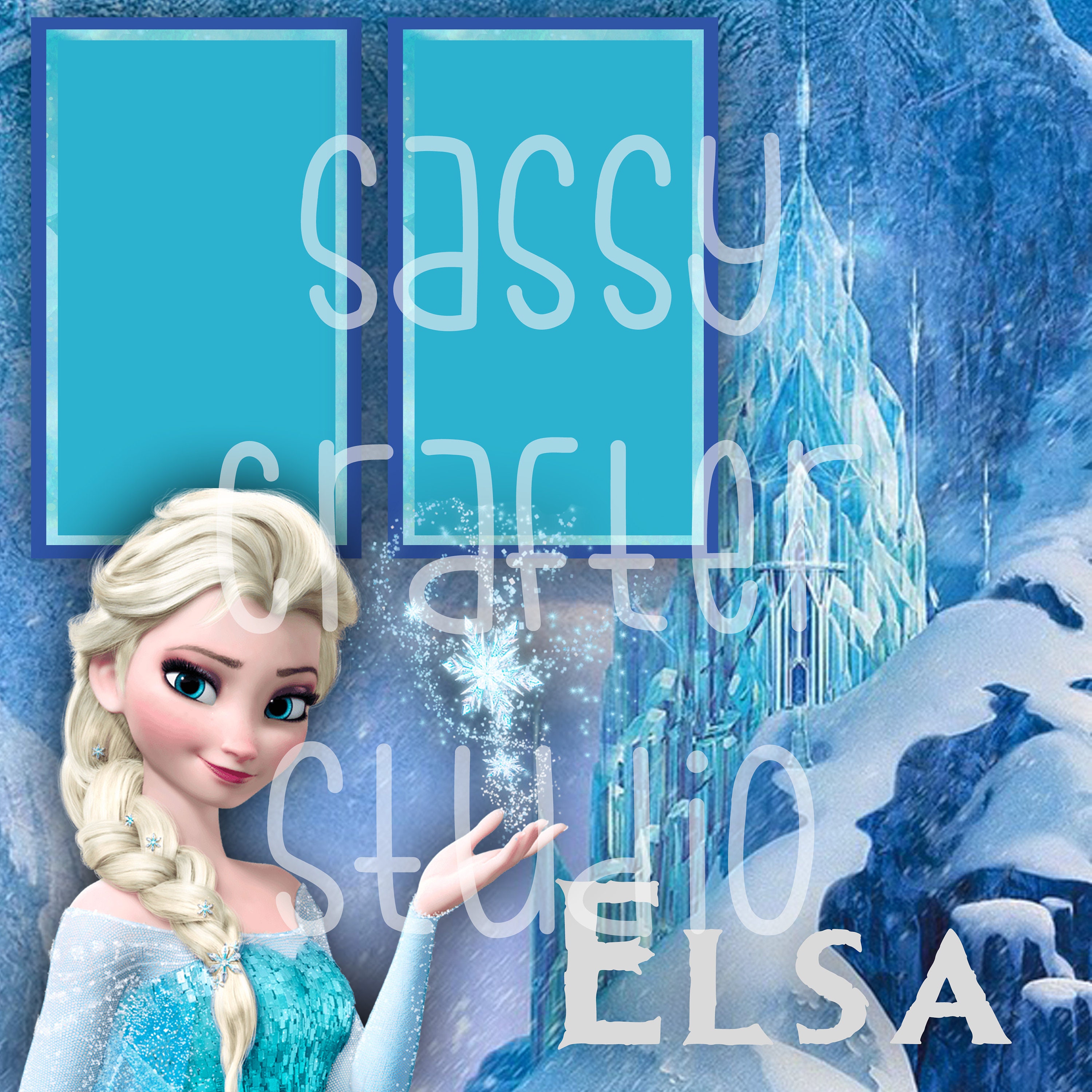 Disney Scrapbook Pages Meet and Greet Elsa Readymade Pages 12x12 ...