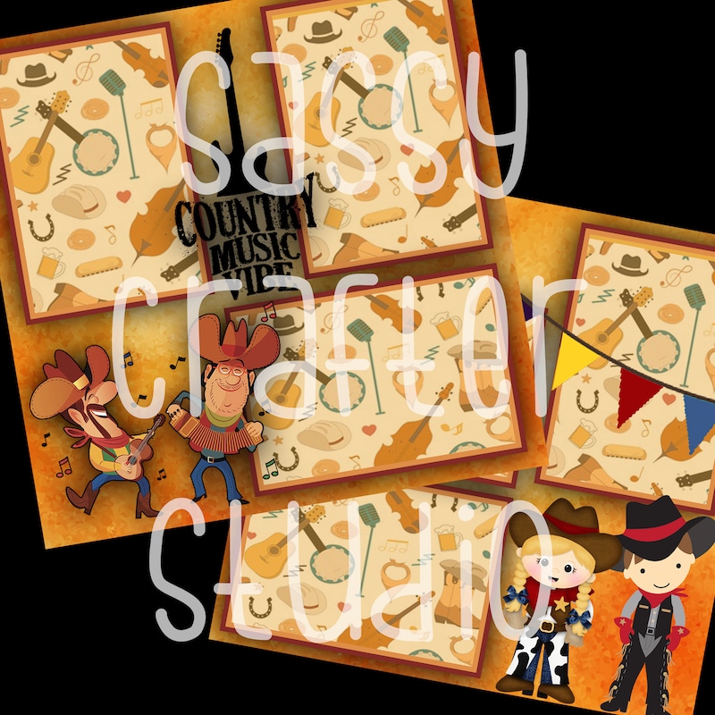 Country Scrapbook - Etsy