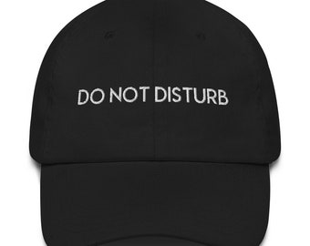 Do Not Disturb Hat - Etsy
