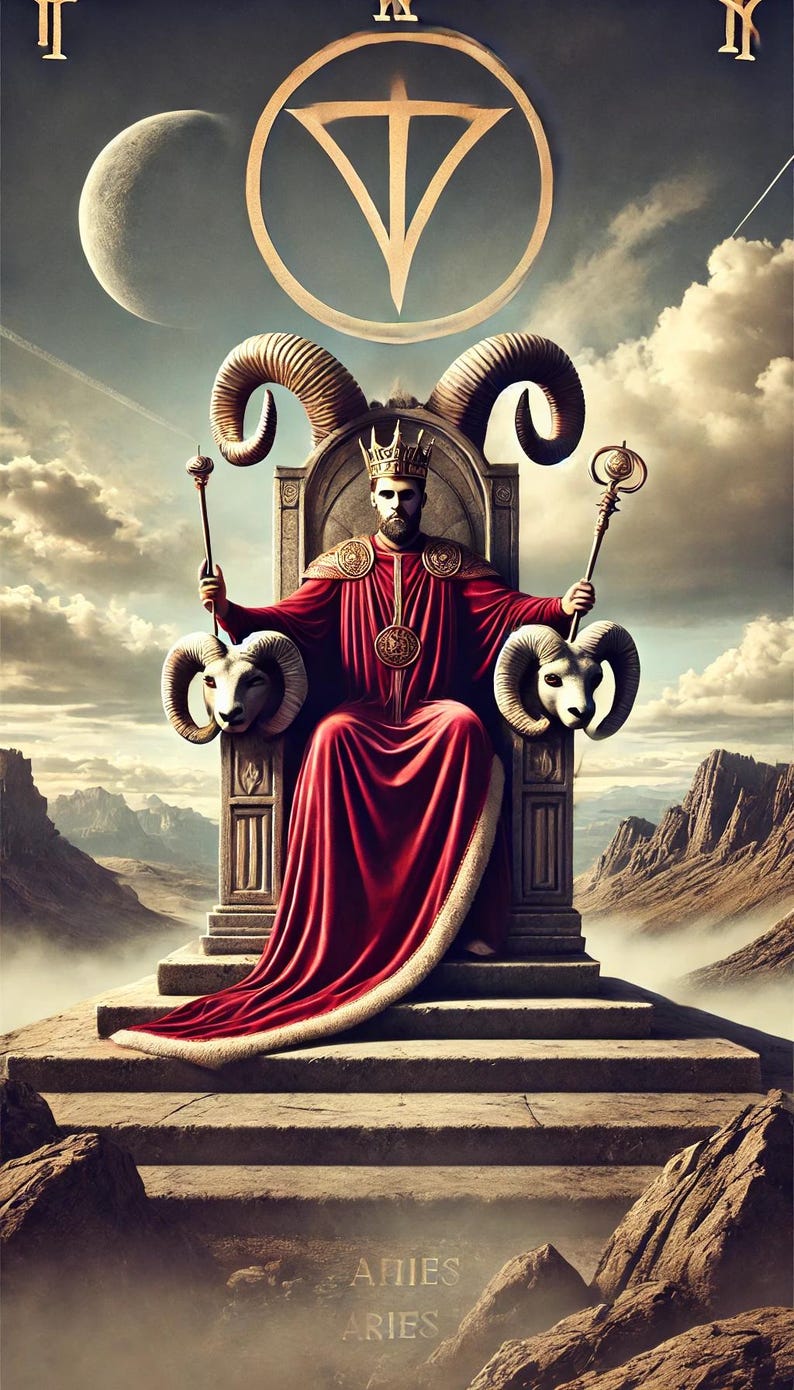 Aries Zodiac Sign Clipart, Astrology, Instant Download, - Etsy