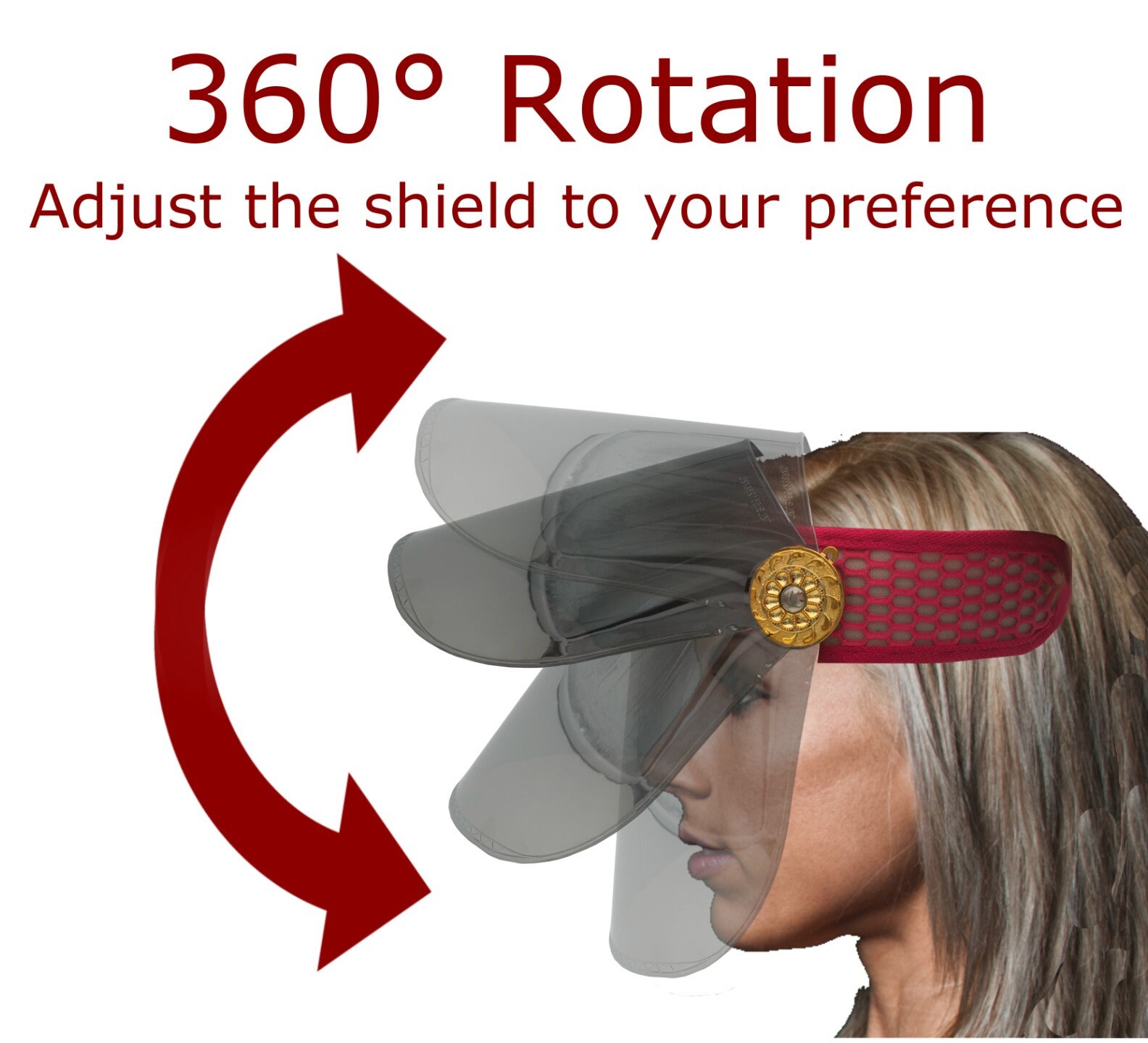 Fashionable Designer Face Shield / Facial Barrier / Facial Guard / Face ...