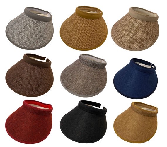 Ladies Women Fashion Large Visor Wide Brim Sun UV Protection - Etsy