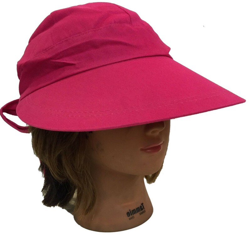 Ladies Women Fashion Large Visor Wide Brim Sun UV Protect 100% - Etsy