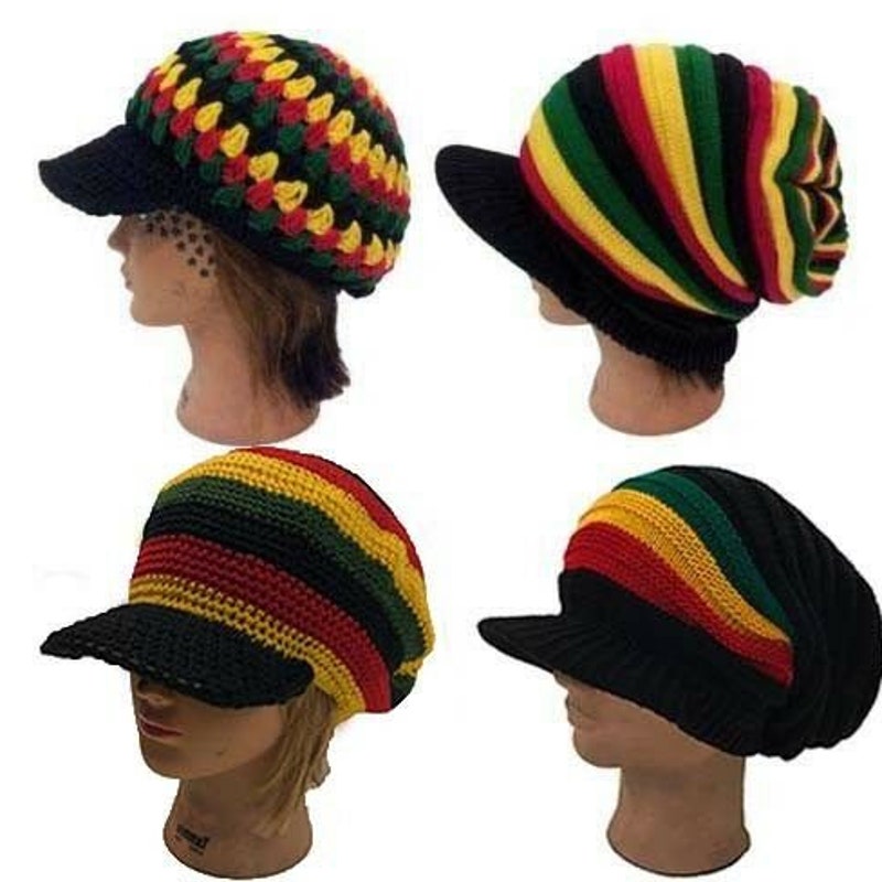 Rasta Hat for Men - Etsy