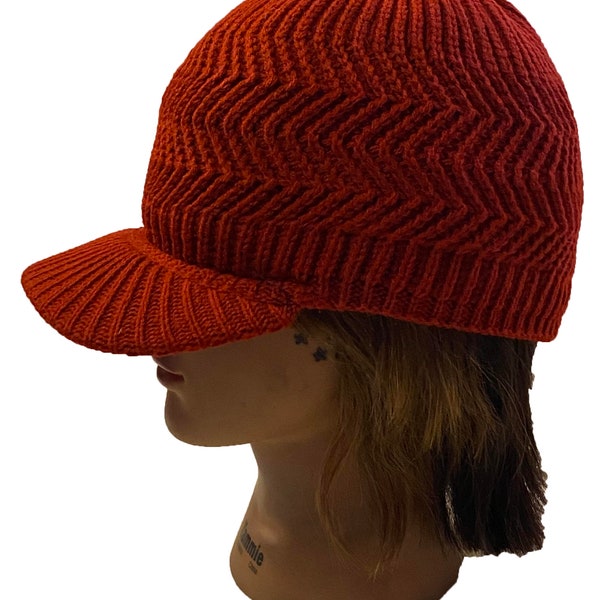 Visor Beanie - Etsy
