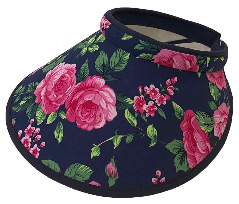 Ladies Women Fashion Large Visor Wide Brim Sun UV Protection | Etsy