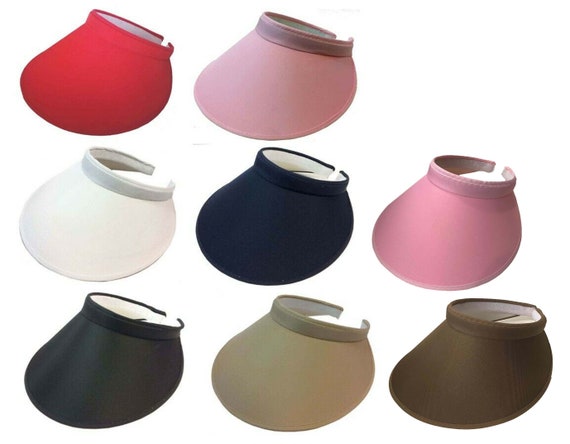 Ladies Women Fashion Large Visor Wide Brim Sun UV Protection | Etsy