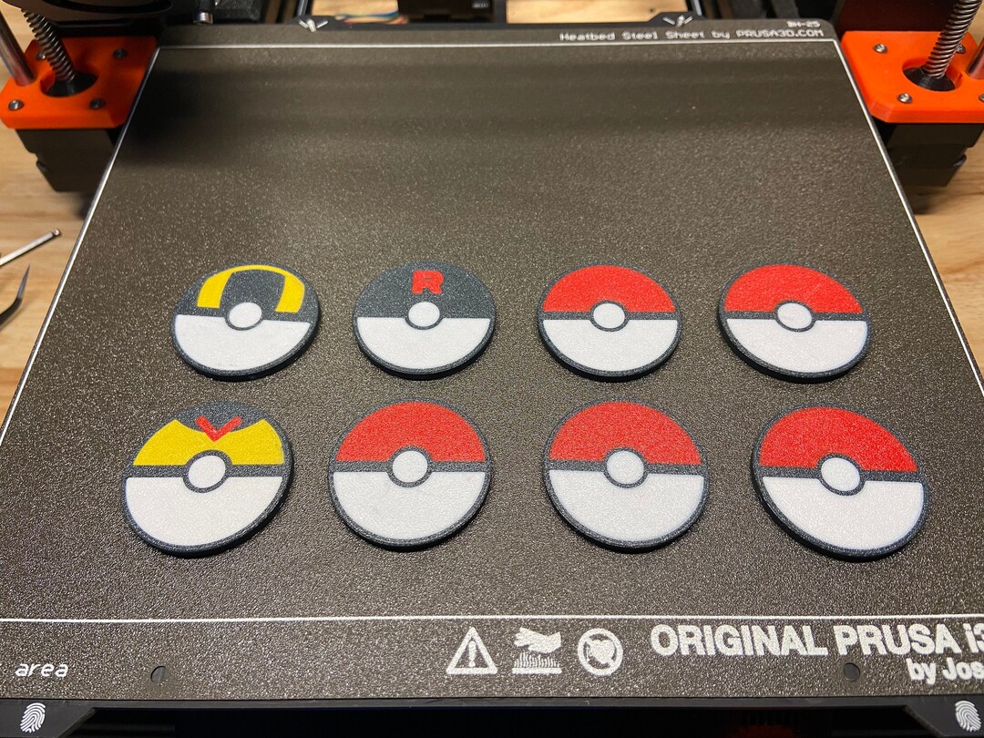 Pokeball Magnet 2-pack - Etsy