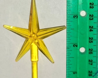 Large Clear Aurora Star - Ceramic Christmas Tree Star - Aurora Star ...
