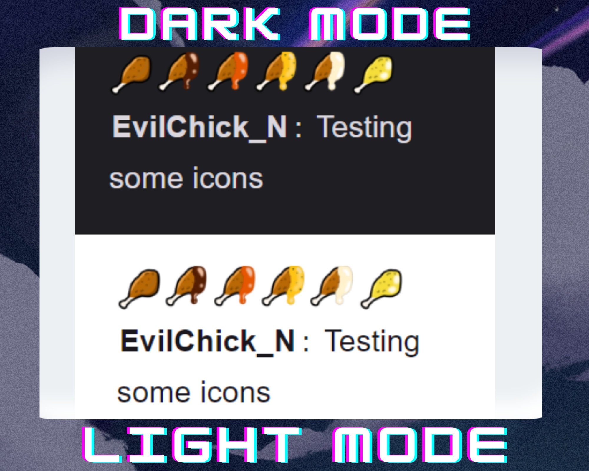 Chicken Wing Sub Badges, Sub Badges, Food Sub Badges, Chicken Sub ...