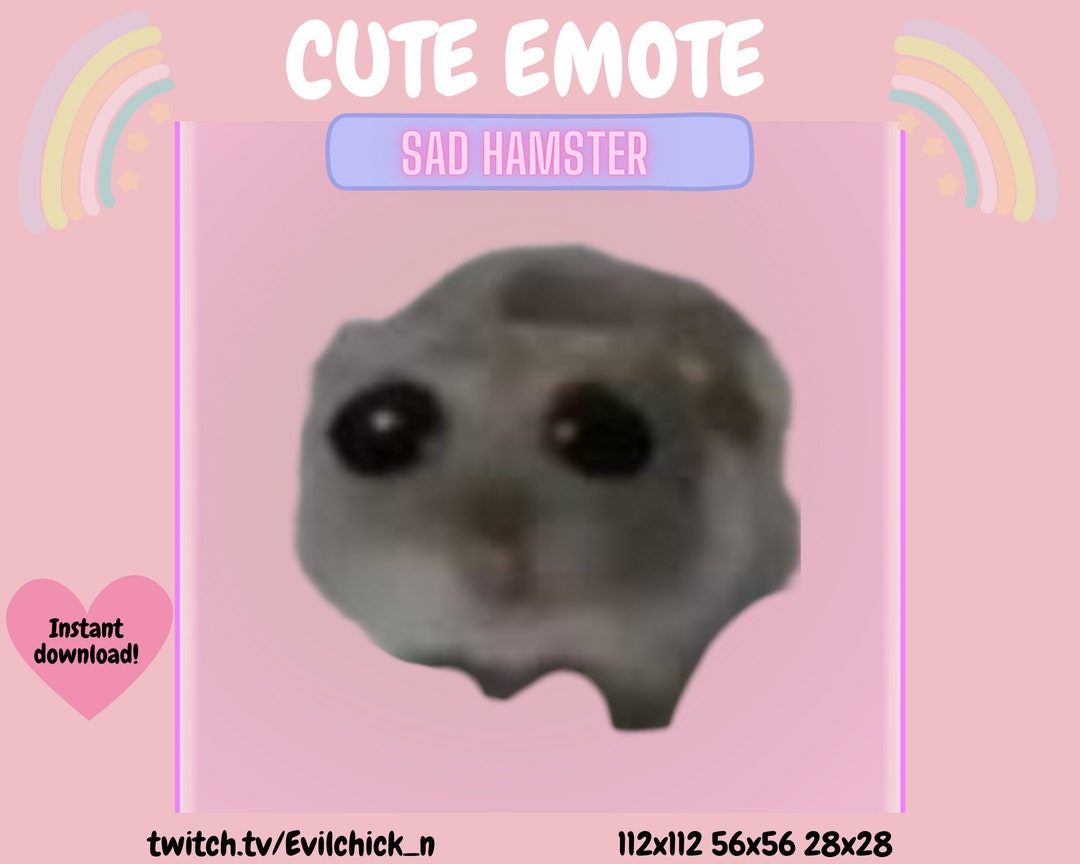 Emote de rato triste, emote de rato, emote de meme de rato triste ...