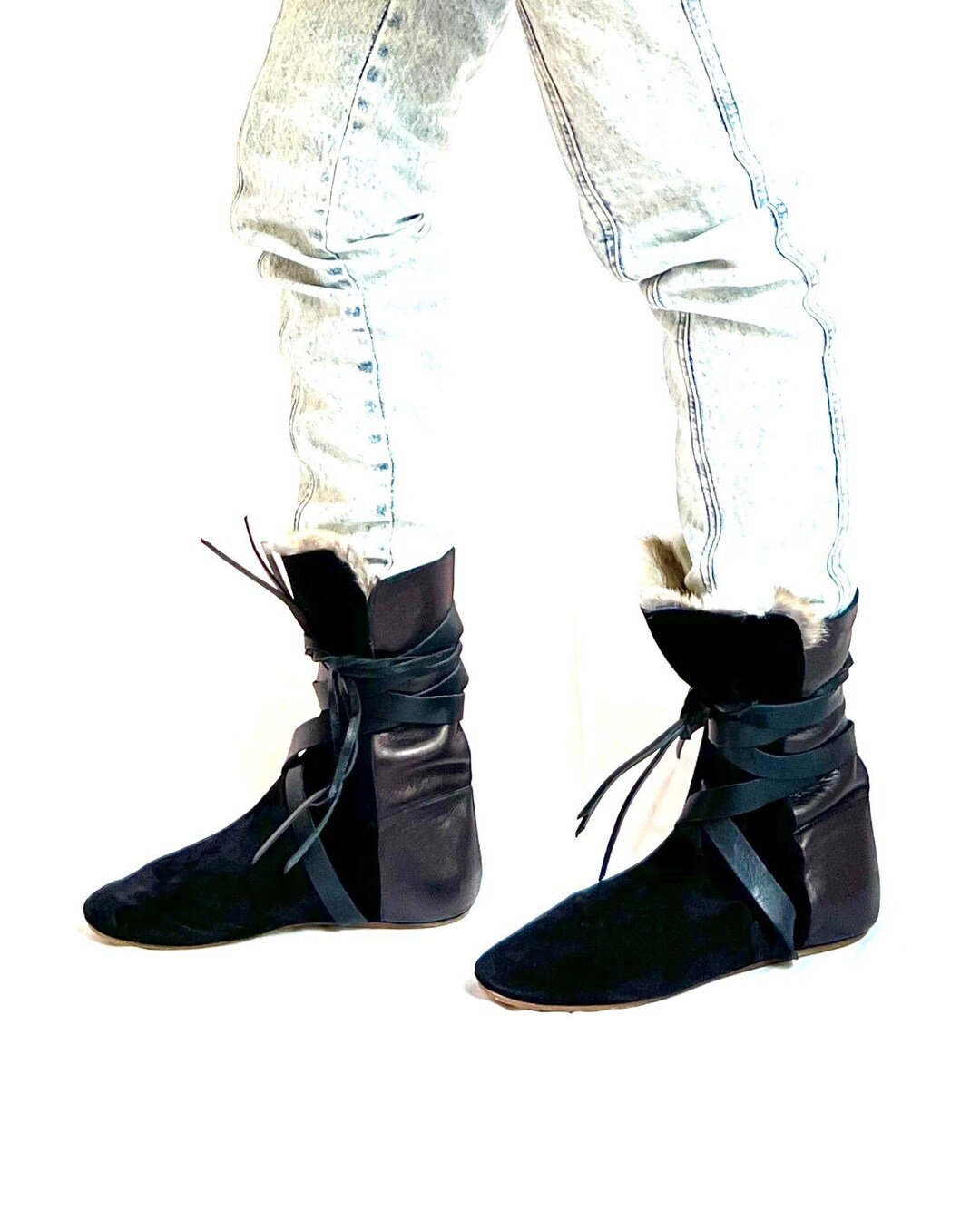 Authentic Isabel Marant Flat Boots Size 40 - Etsy