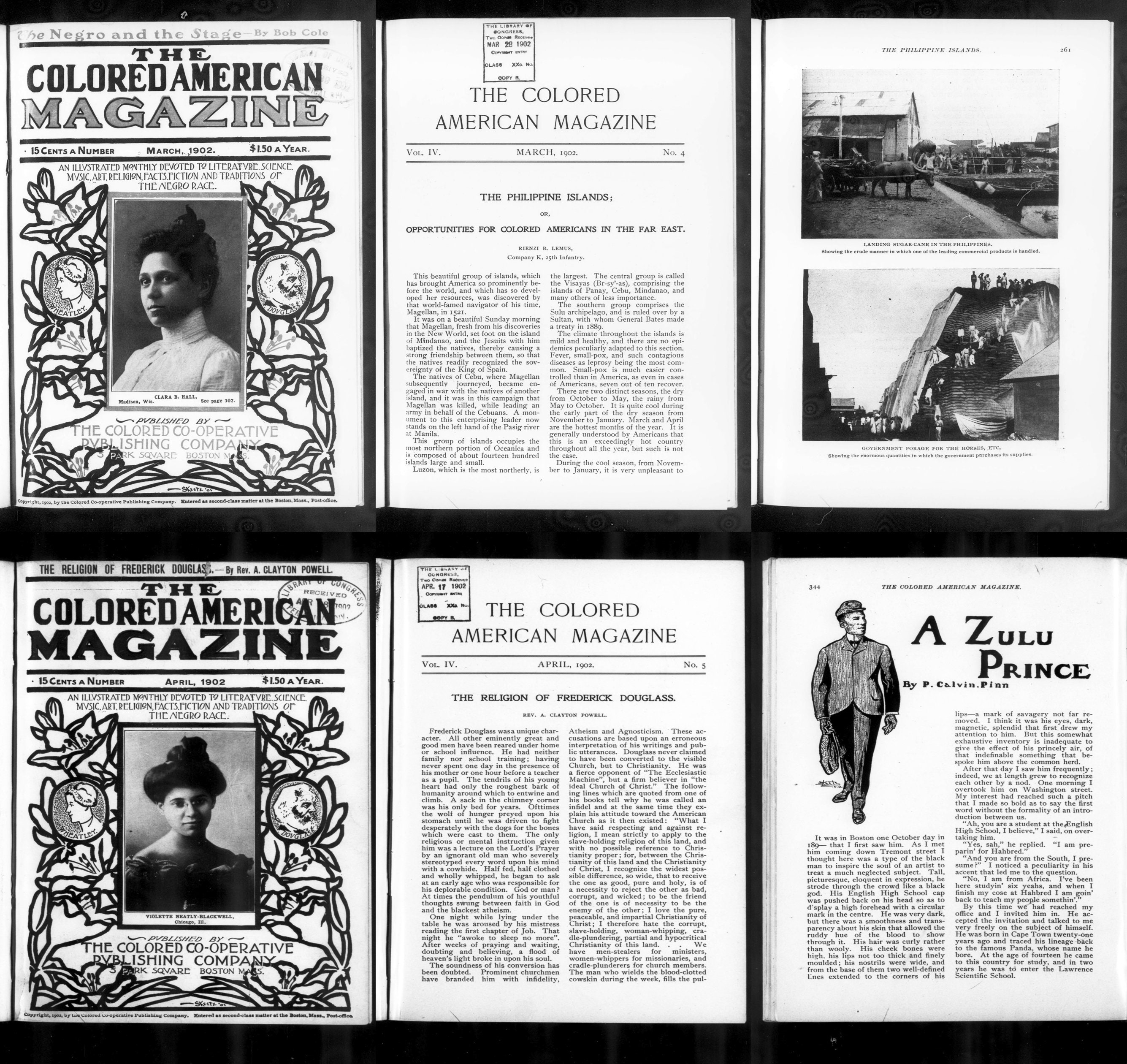 Vintage African-american Culture Magazines 1900-1902 (pdfs) - Etsy