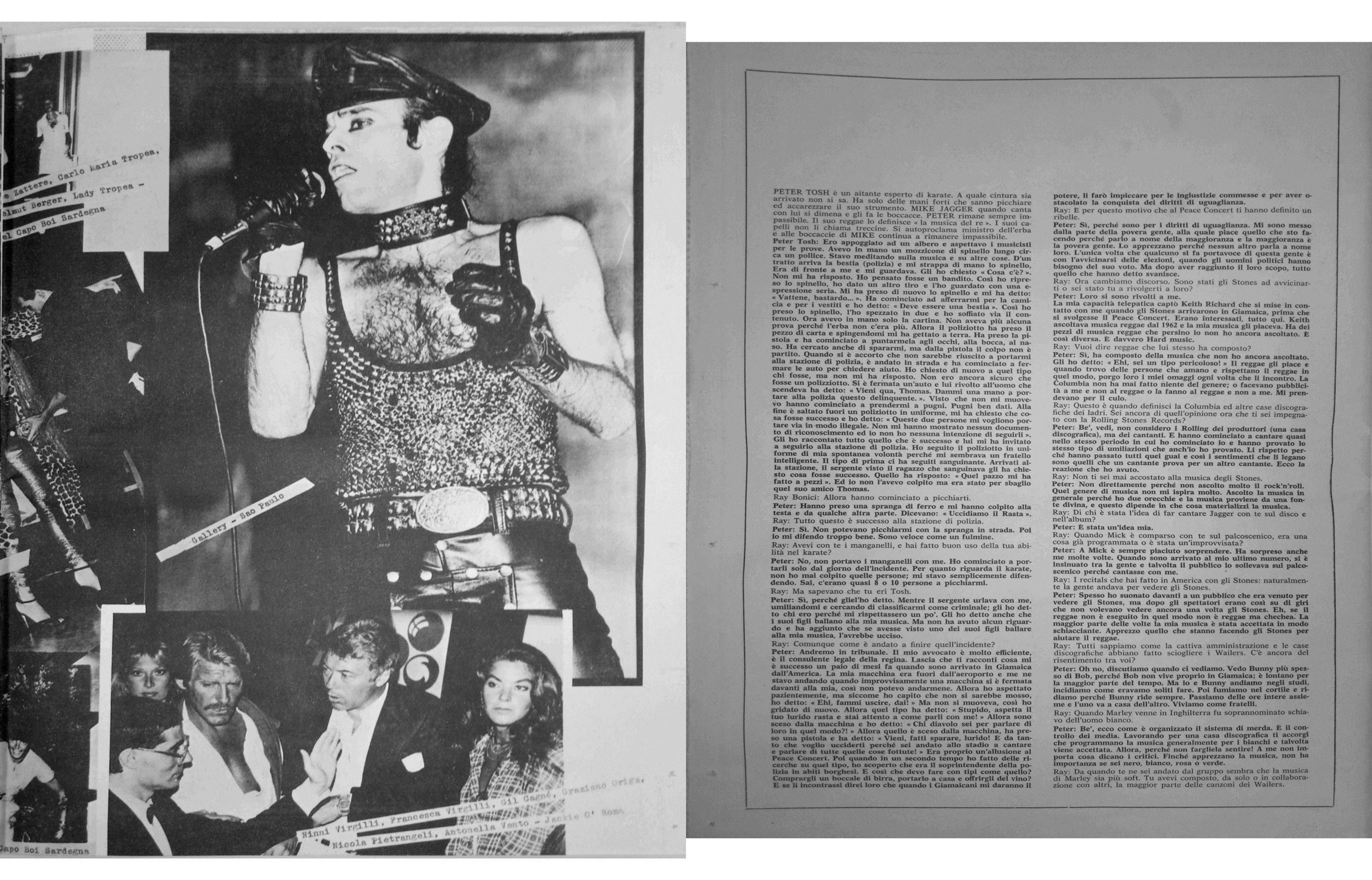 Punk Artist Magazines. 1970s Punk Magazines. First Issue of a Milenese ...