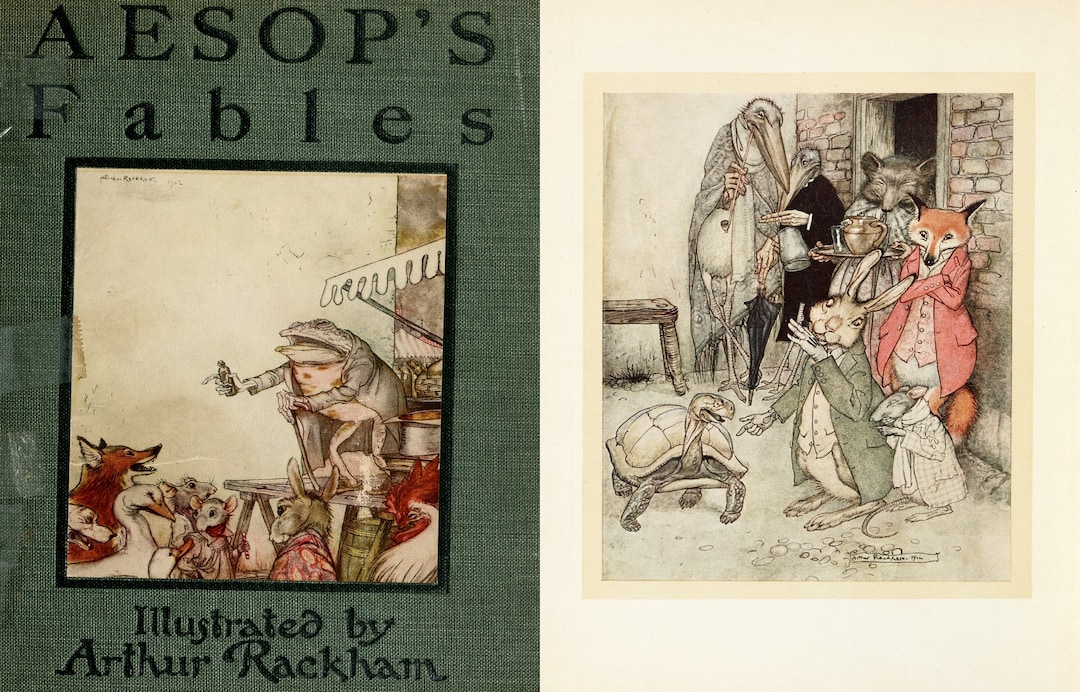 Aesop's Fables. A Collection of Ancient Fables From Greece Illustrated ...
