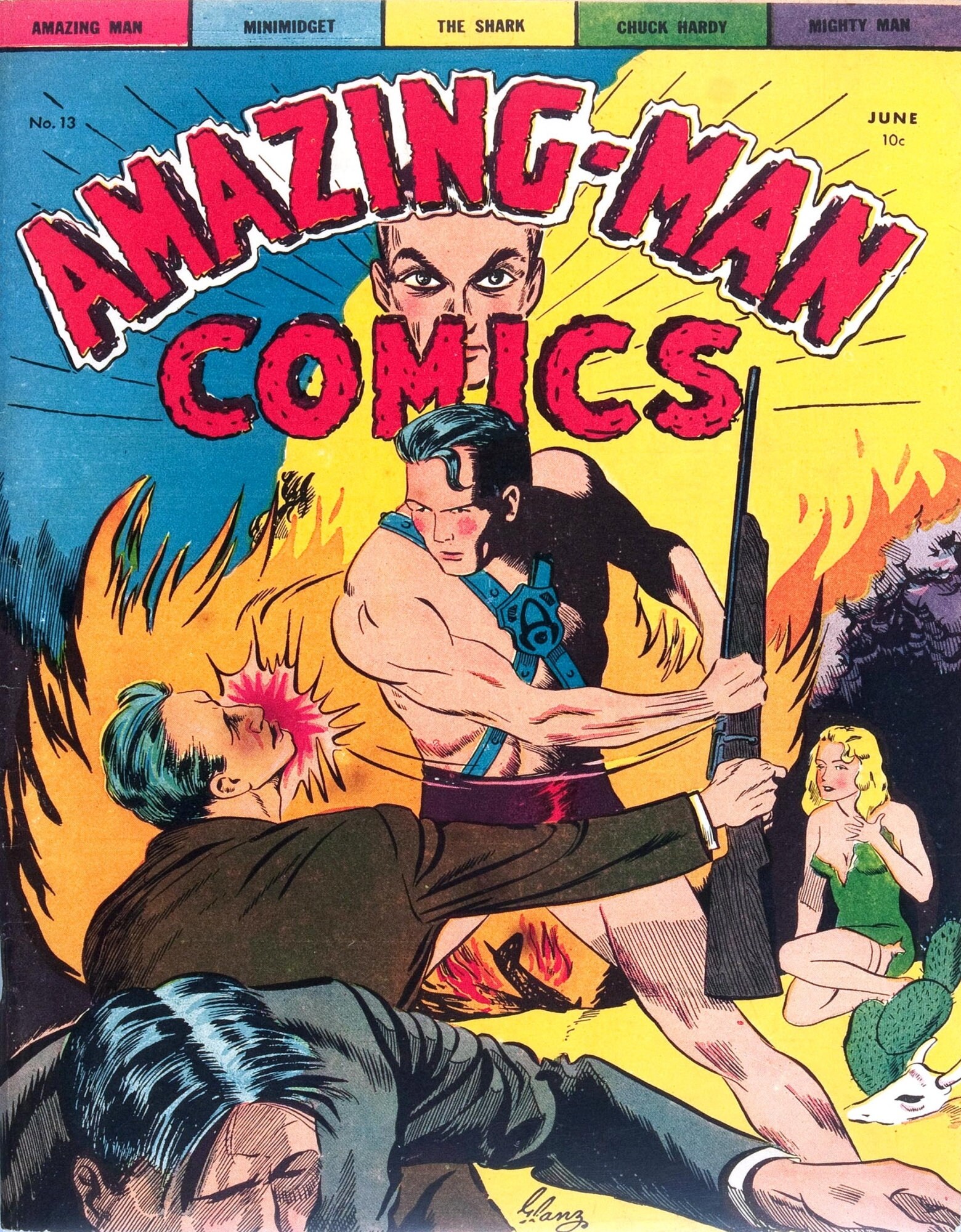 Amazing-man Comics: 1940s Superhero Collection (20 Issues Pdfs) - Etsy UK