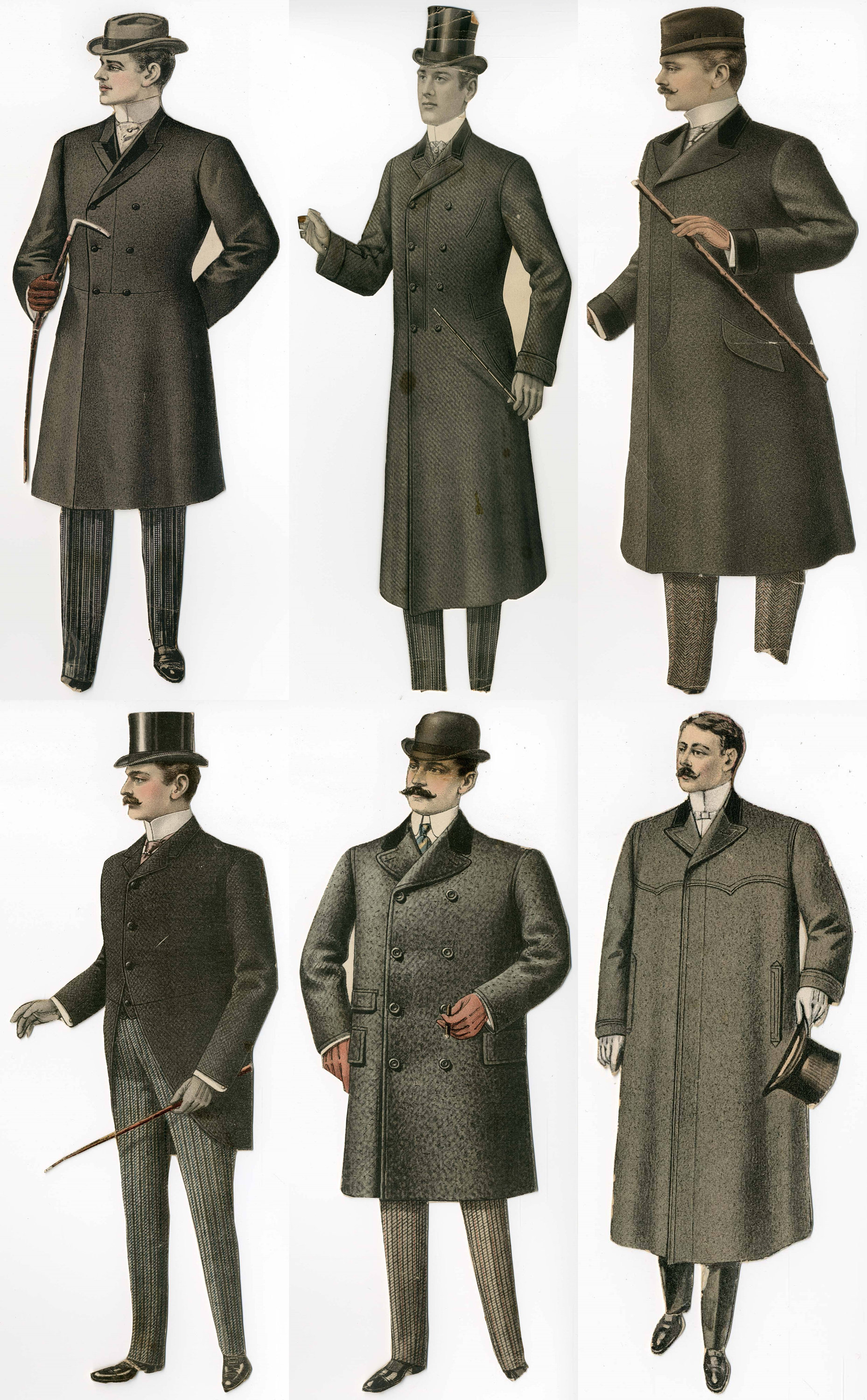 Galerías de moda masculina vintage de 1790 a 1900. Más de 1000 imágenes ...