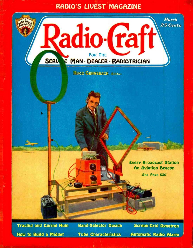 Radio Craft, Radio Electronics, 405 Vintage Radio Magazines 1929 - 1946 ...