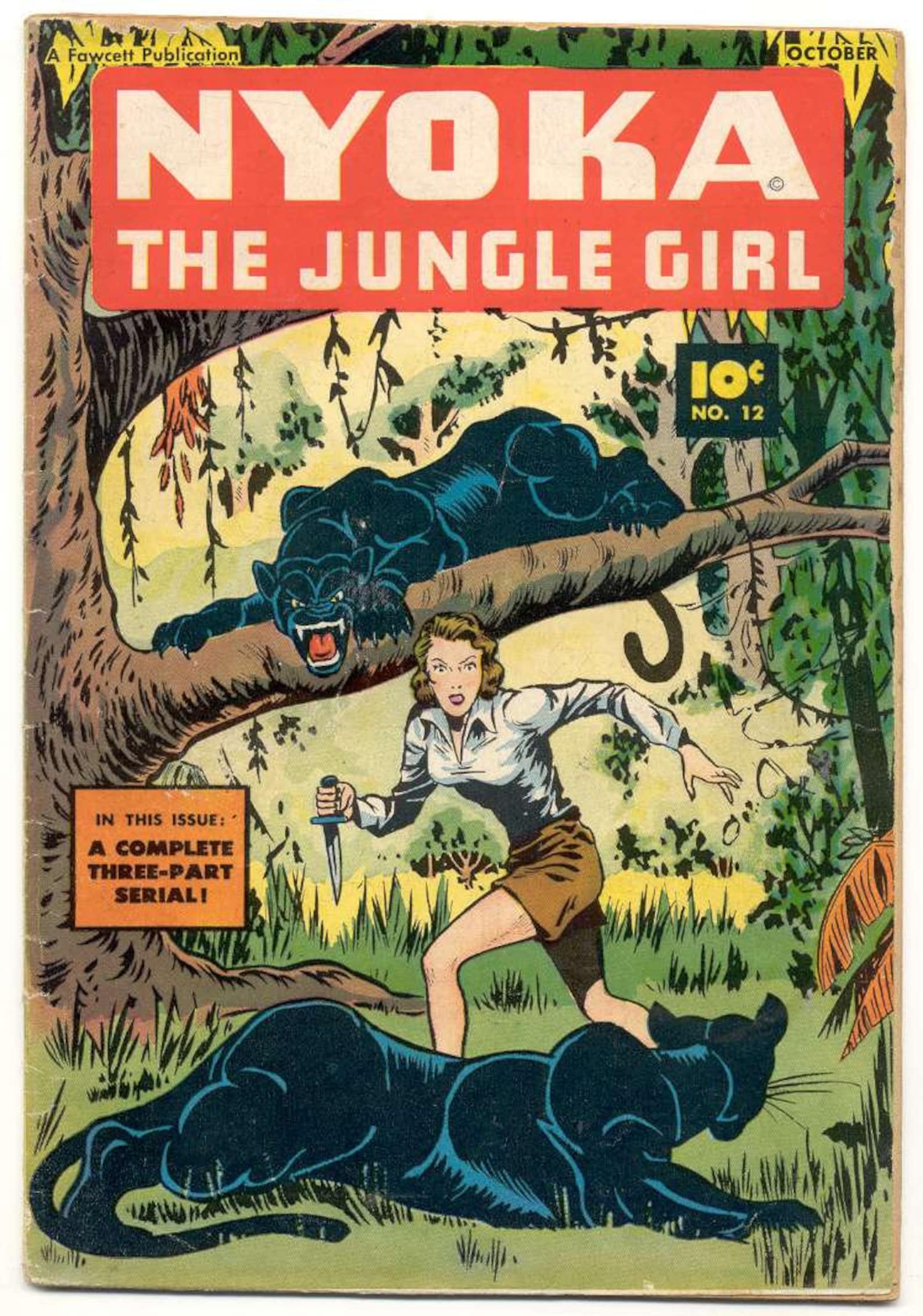 Nyoka the Jungle Girl Comic Collection. 1940s to 1950s Jungle Comics ...