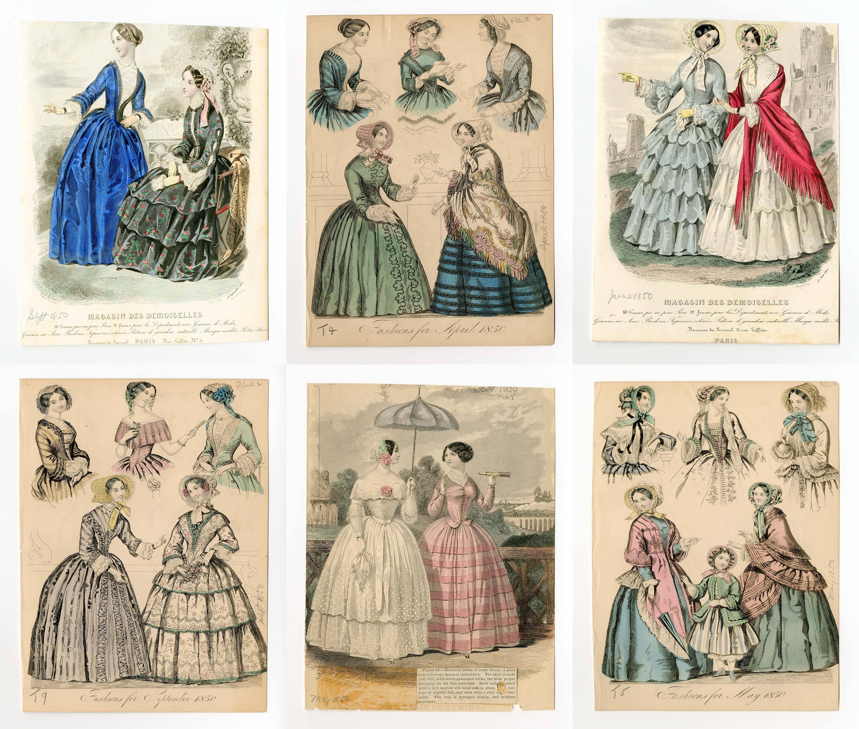 1840s Womens Fashion