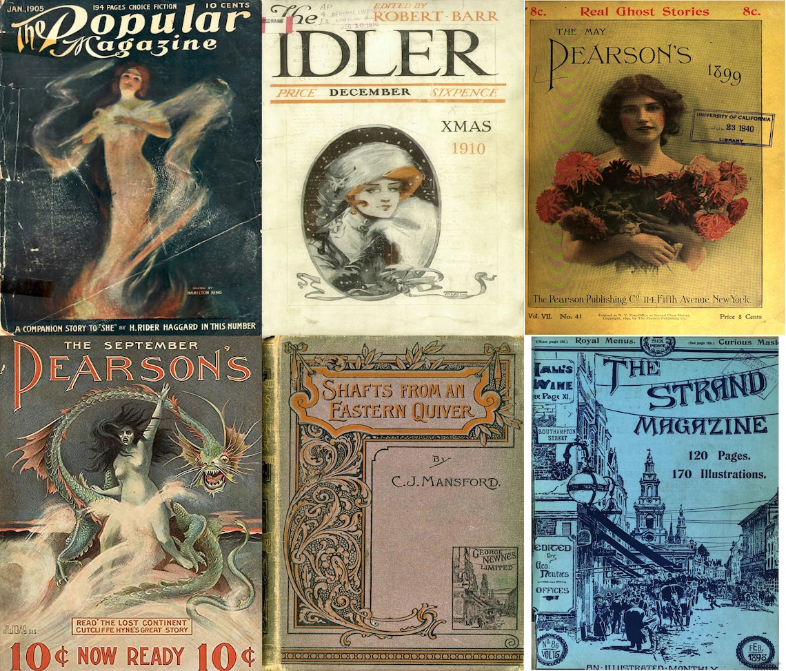 Stories From Vintage British Magazines 1800S 1900s Ghost Stories ...