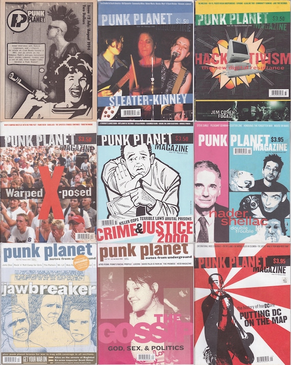 Punk Planet Magazines 74 Issues 80s 90s Mag Punk Rock - Etsy UK