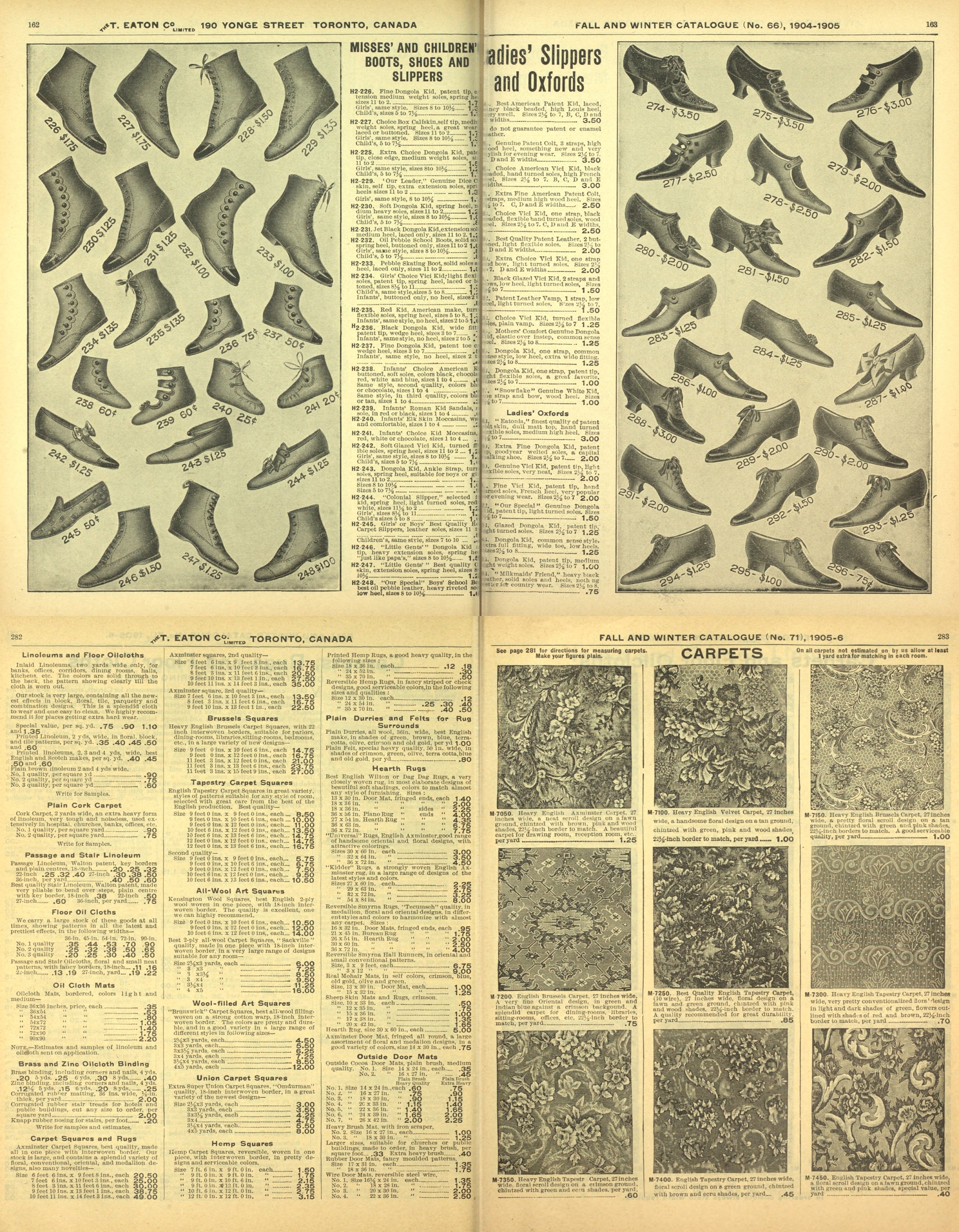 Eaton's Vintage Fashion Catalogues. Canadian 1900s Clothing Catalog ...