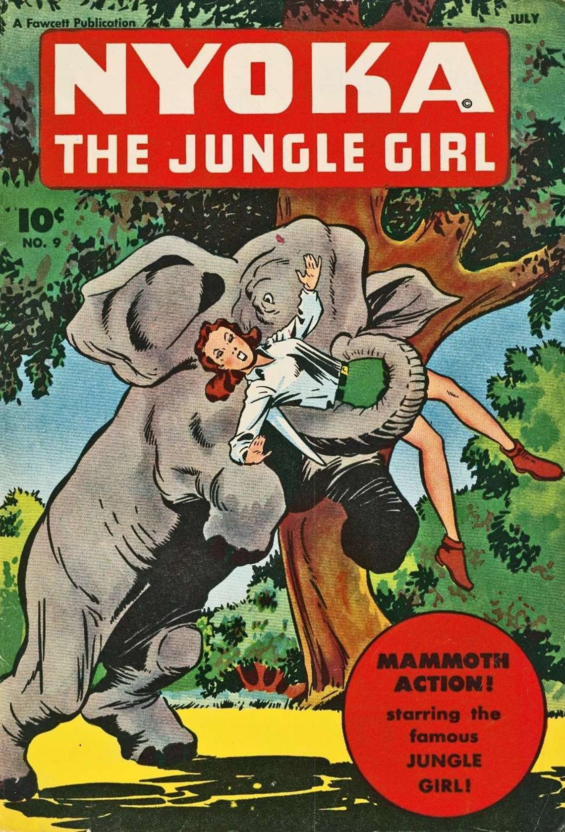 Nyoka the Jungle Girl Comic Collection. 1940s to 1950s Jungle Comics ...