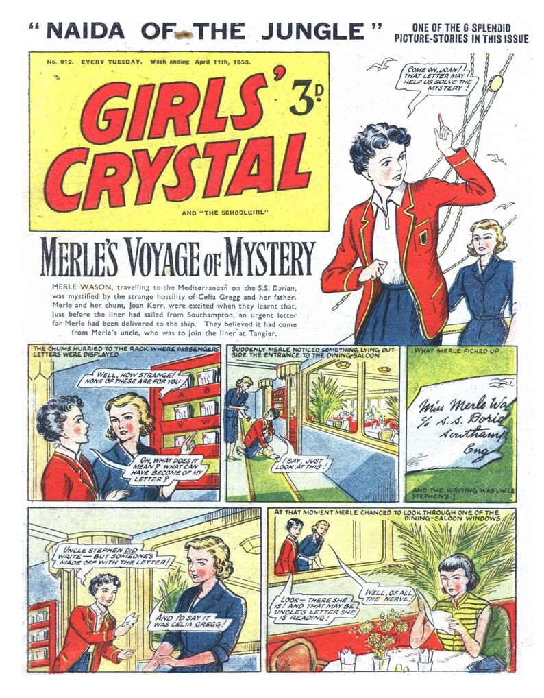 Girls Crystal Comic Collection. 84 Issues of Vintage Fashion & Teen ...