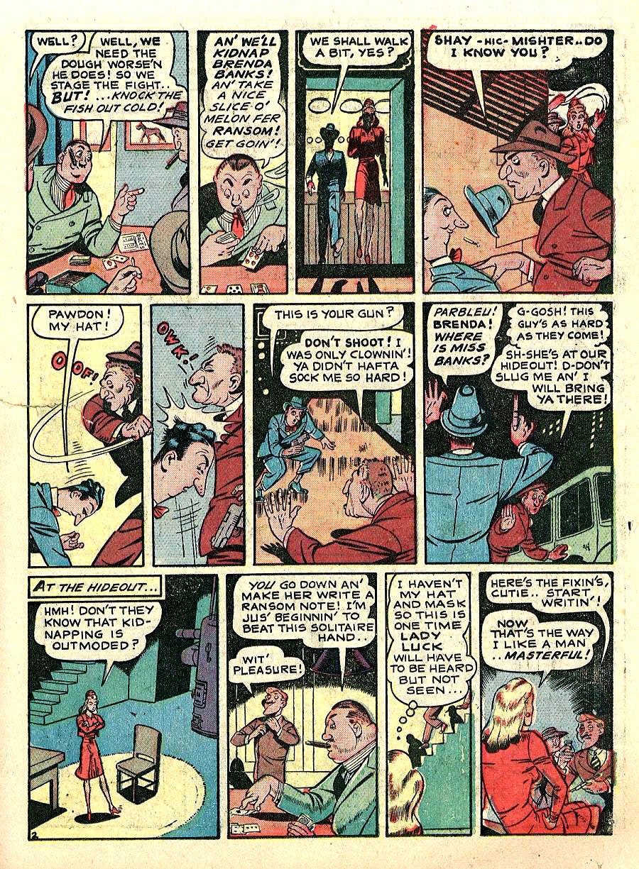 Lady Luck comics collection 1940s. Over 700 pages of Lady Luck | Etsy