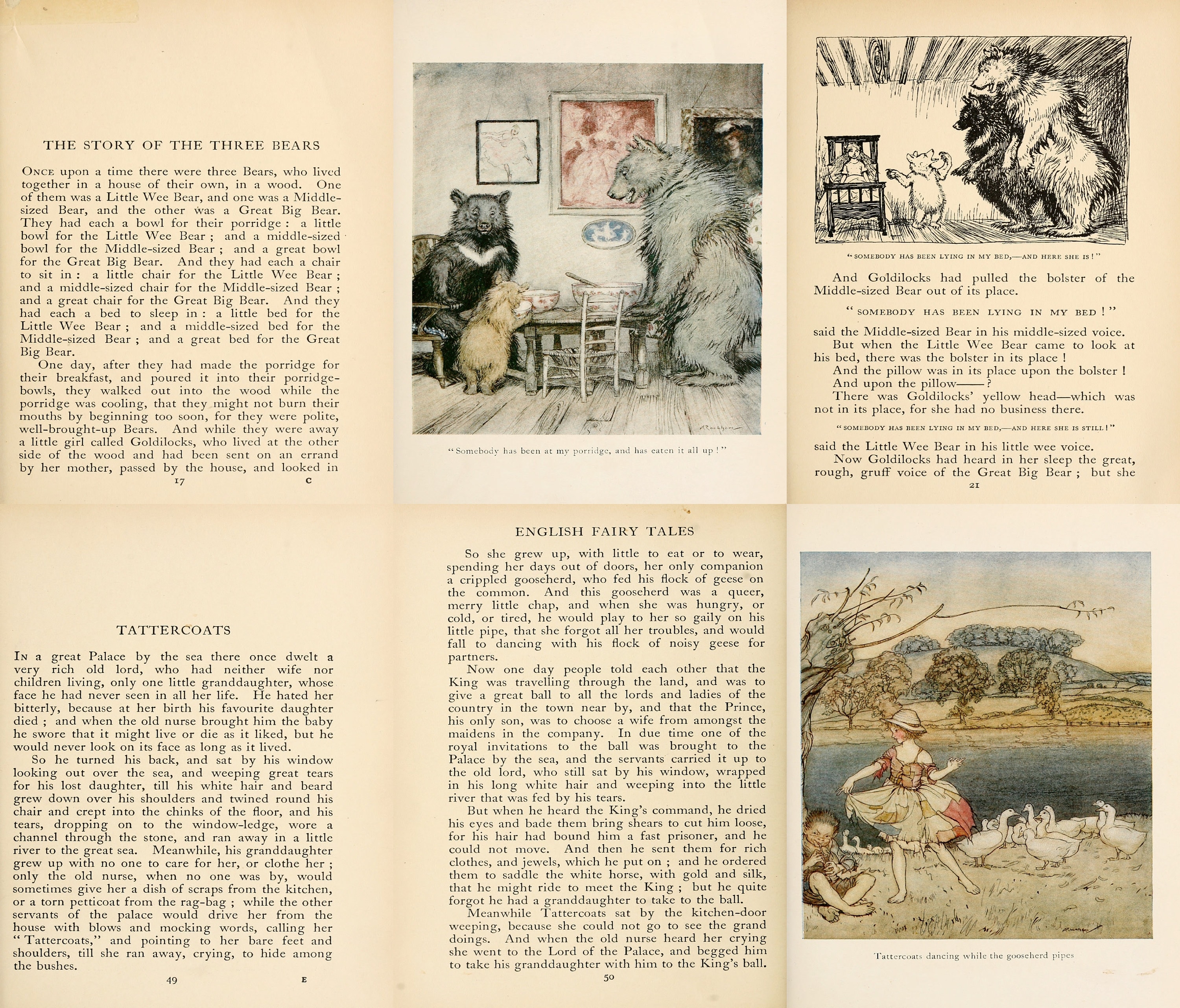 English Fairy Tales, 1918 Illustrated by Arthur Rackham. Classic ...