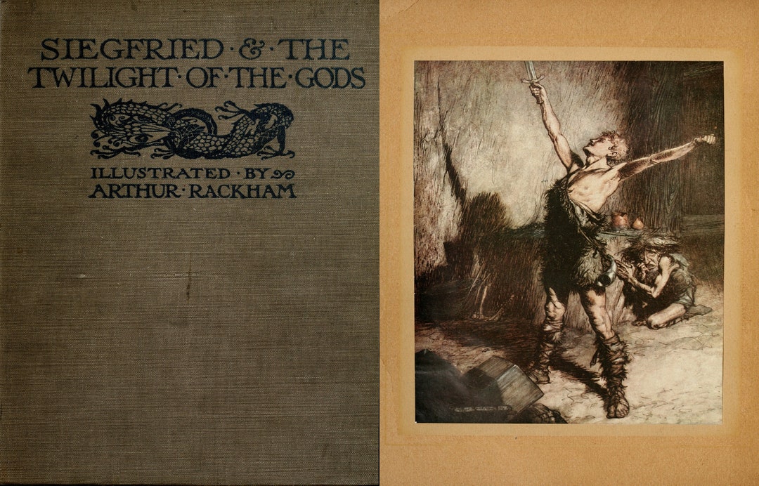 Siegfried & the Twilight of the Gods Vintage 1911 Norse Mythology ...