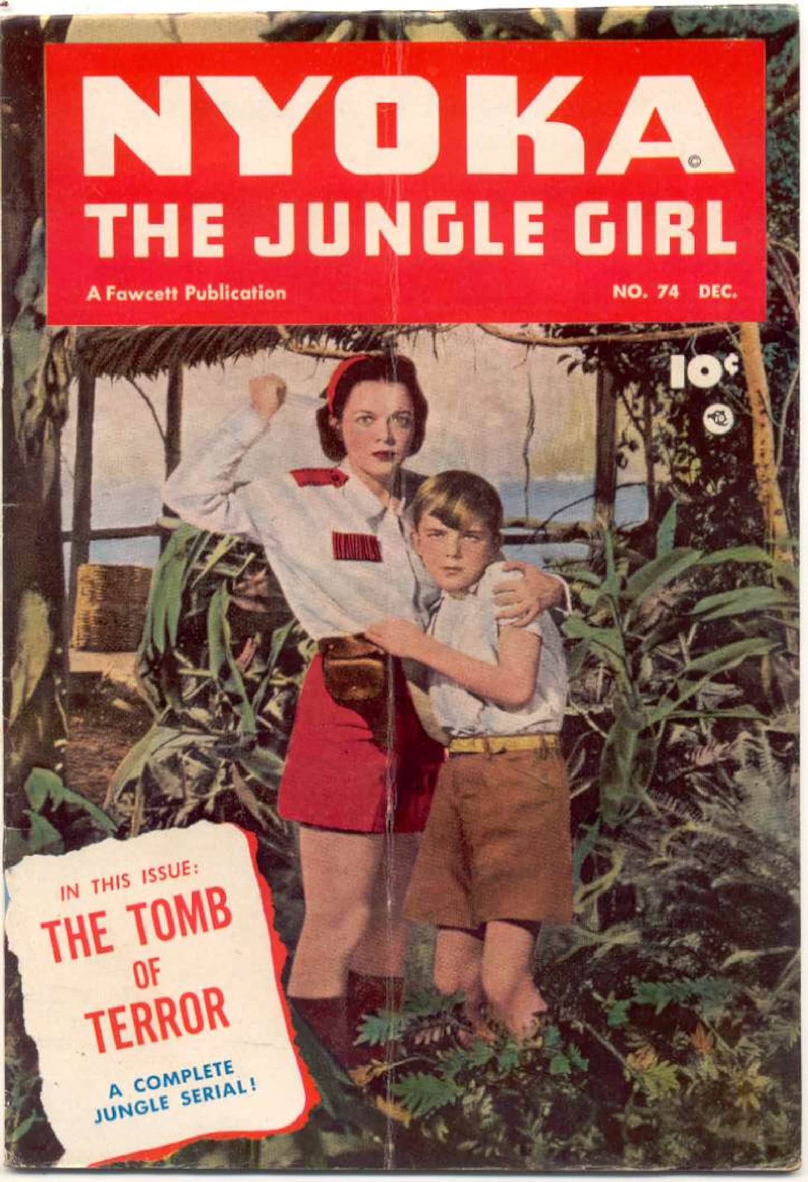 Nyoka the Jungle Girl Comic Collection. 1940s to 1950s Jungle Comics ...