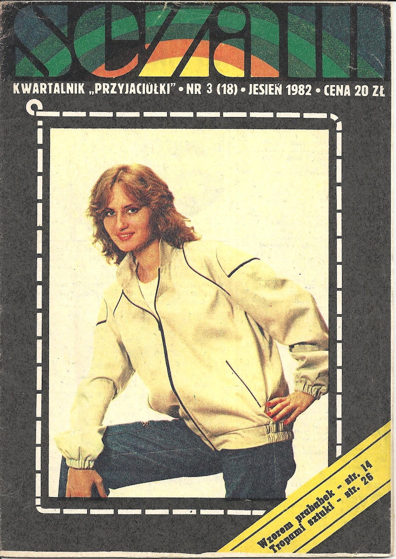 Sezam Jesien 1980s Polish Womens Magazines With Polish Fashion ...