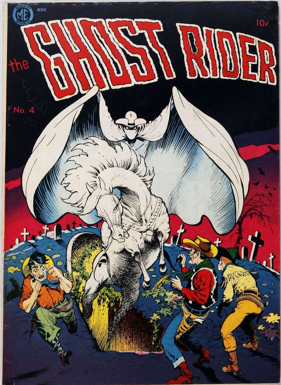 Ghost Rider Comics. 1950s Wild West & Horror Comic Stories of the ...
