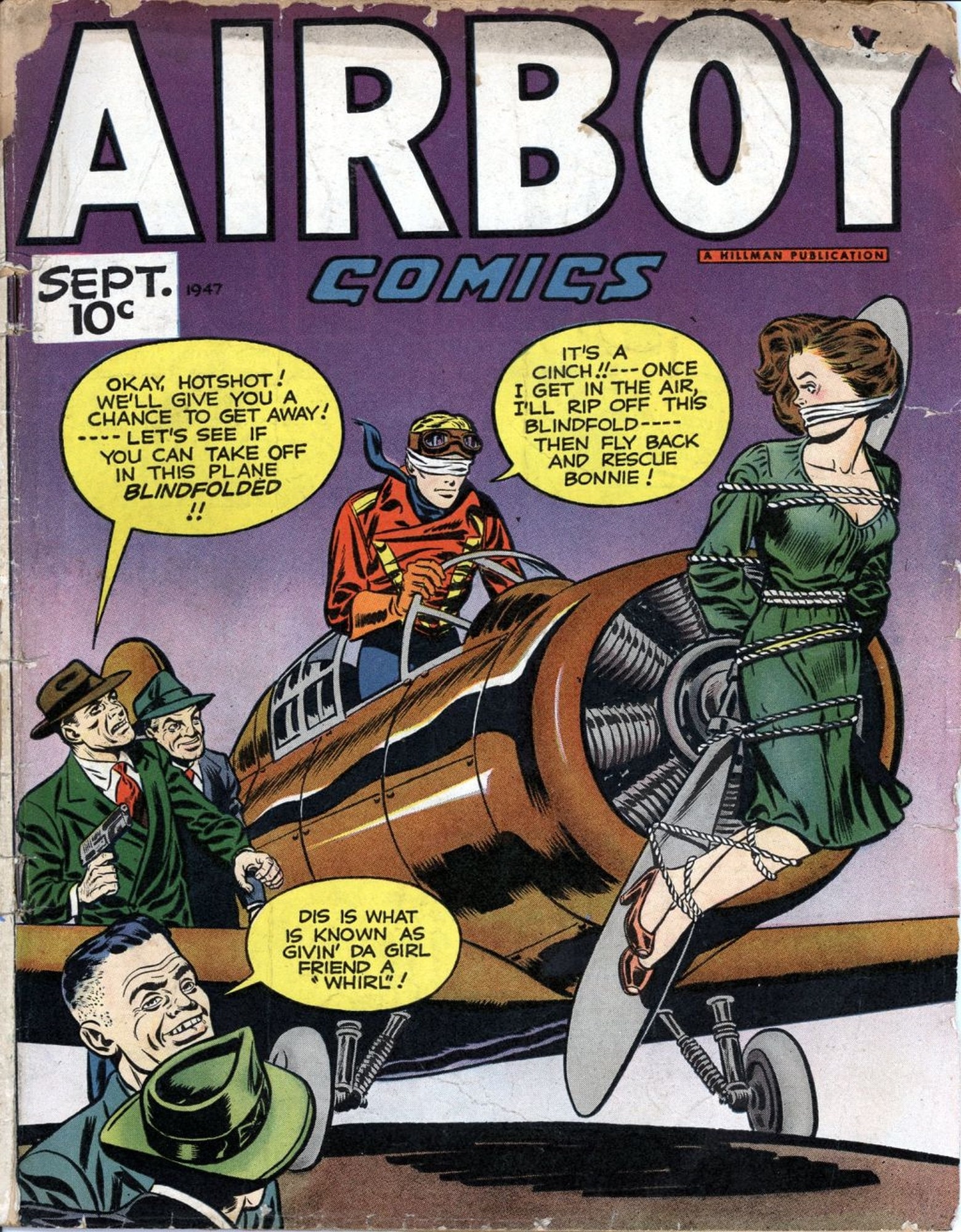 1940s / 1950s Airboy Comic Stories Featured in Air Fighters Comics ...