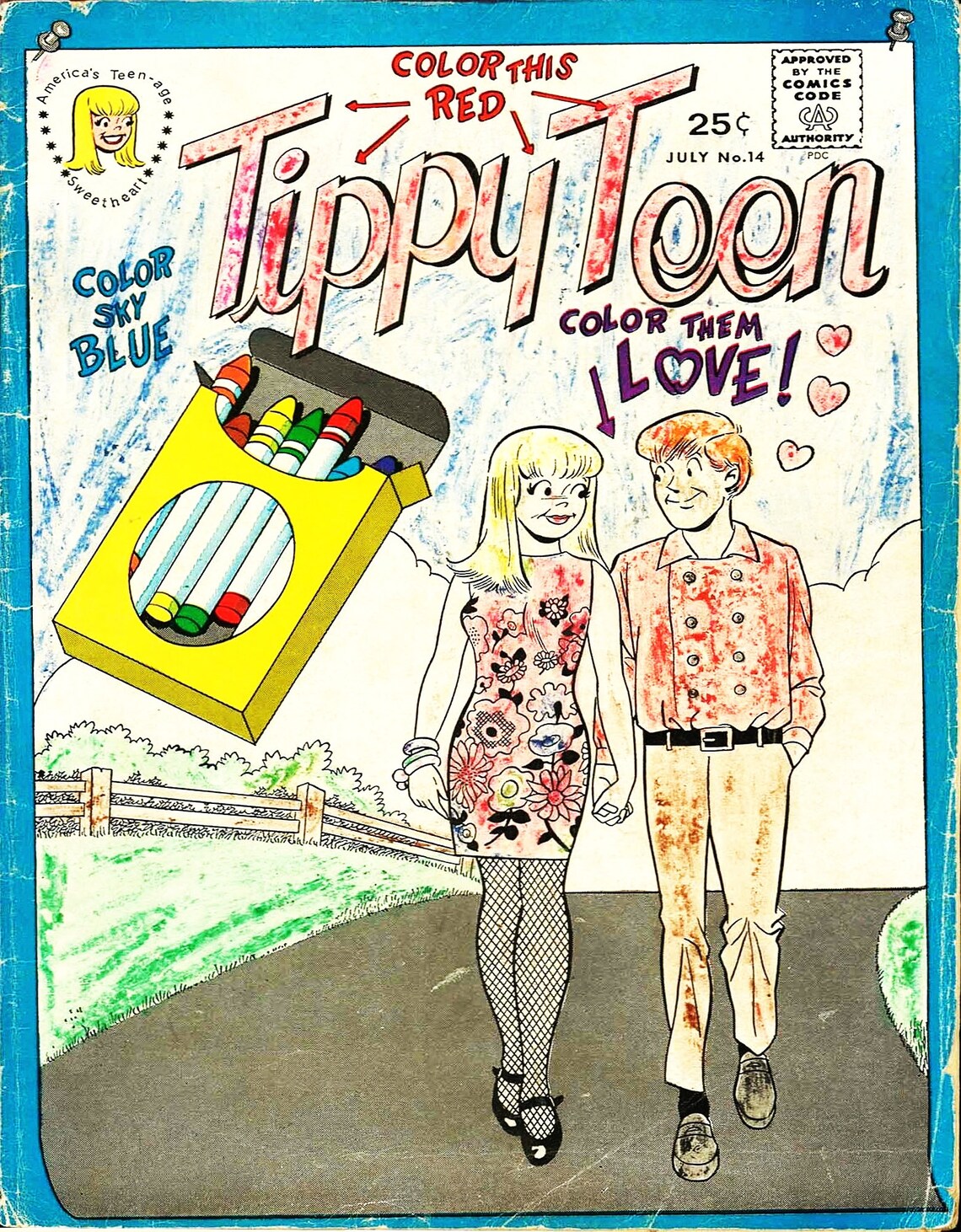 Tippy Teen Comics 1960s Humour 26 Issues With Tippy Go Go - Etsy