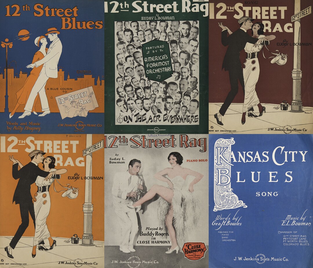 12th Street Rag Magazines Música ragtime, música de piano antigua ...
