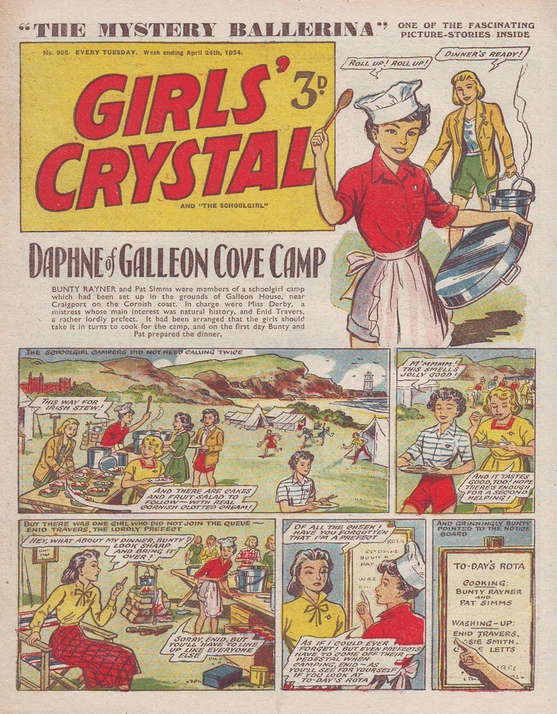 Girls Crystal Comic Collection. 84 Issues of Vintage Fashion & Teen ...
