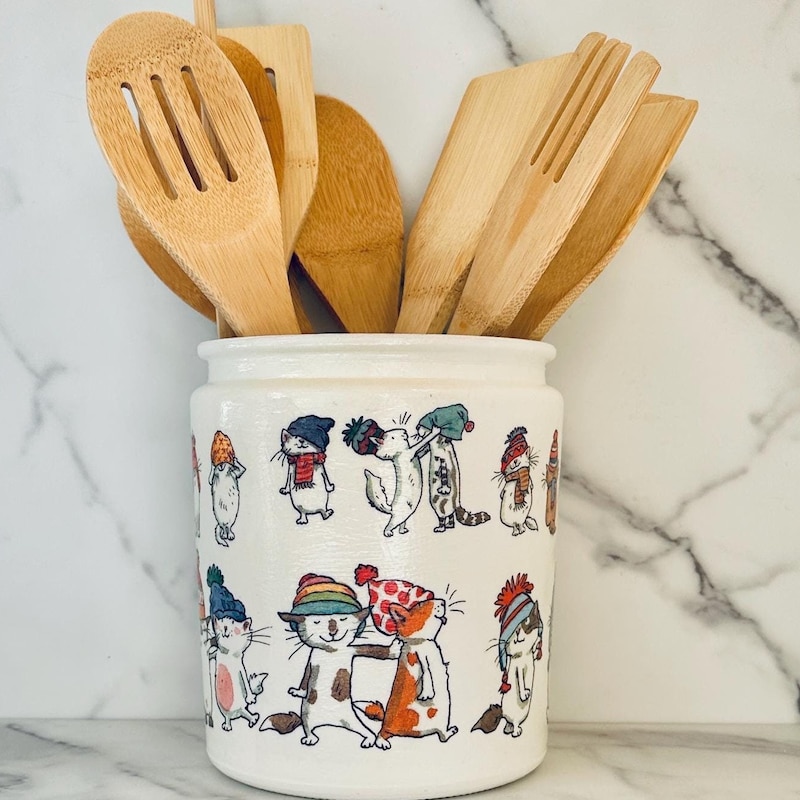 Kitchen Utensils With Cats - Etsy
