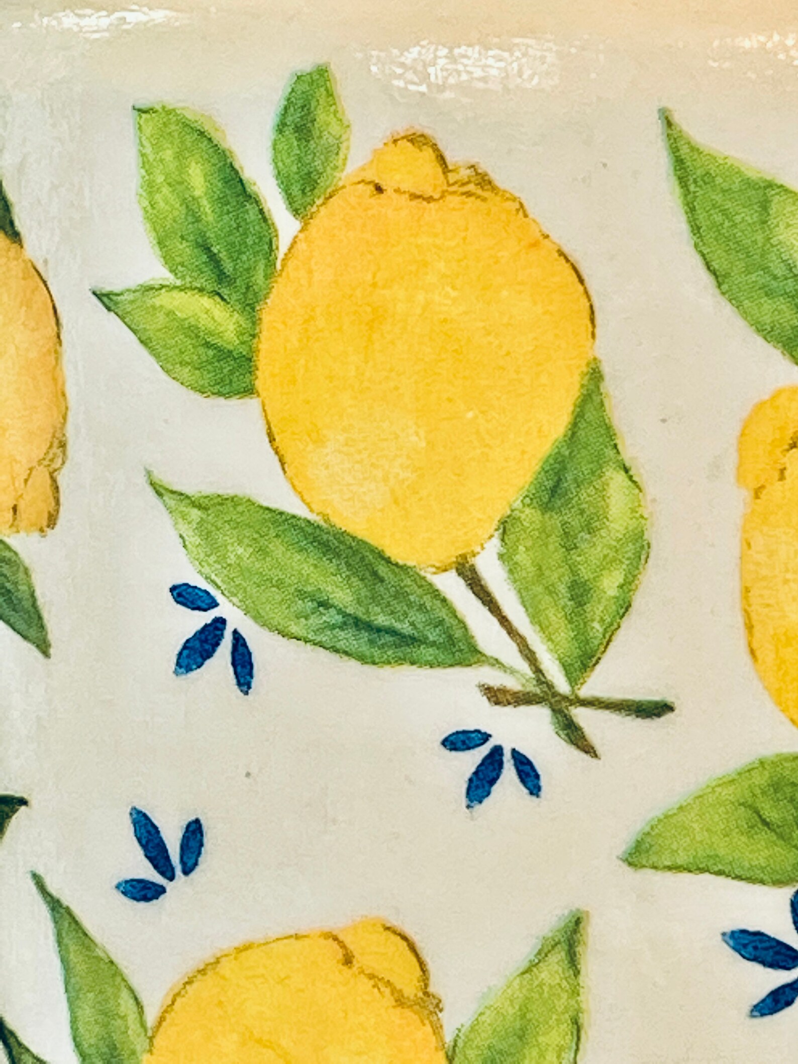 Lemon and Fruit Themed Kitchen Utensil Holder Utensil Caddy - Etsy