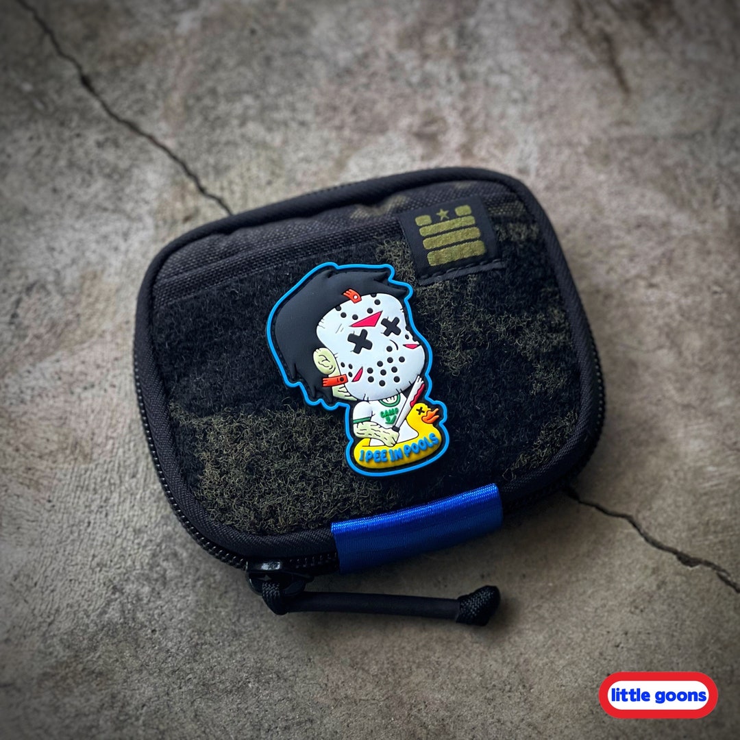 ZFD X Little Goons Jason “I Pee in Pools” EDC Morale Patch PVC - Etsy