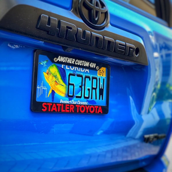Toyota License Plate Covers - Etsy