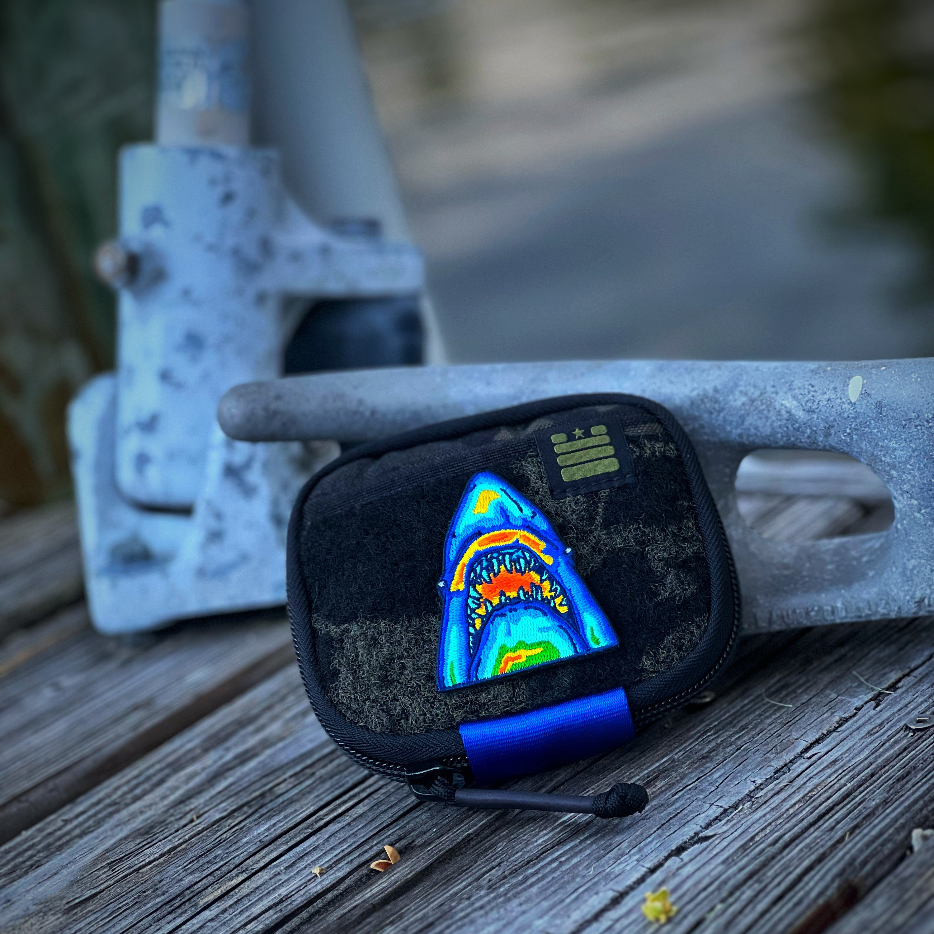 Dangerous Goods® Infrared Great White Shark EDC Patch - Threaded - Etsy