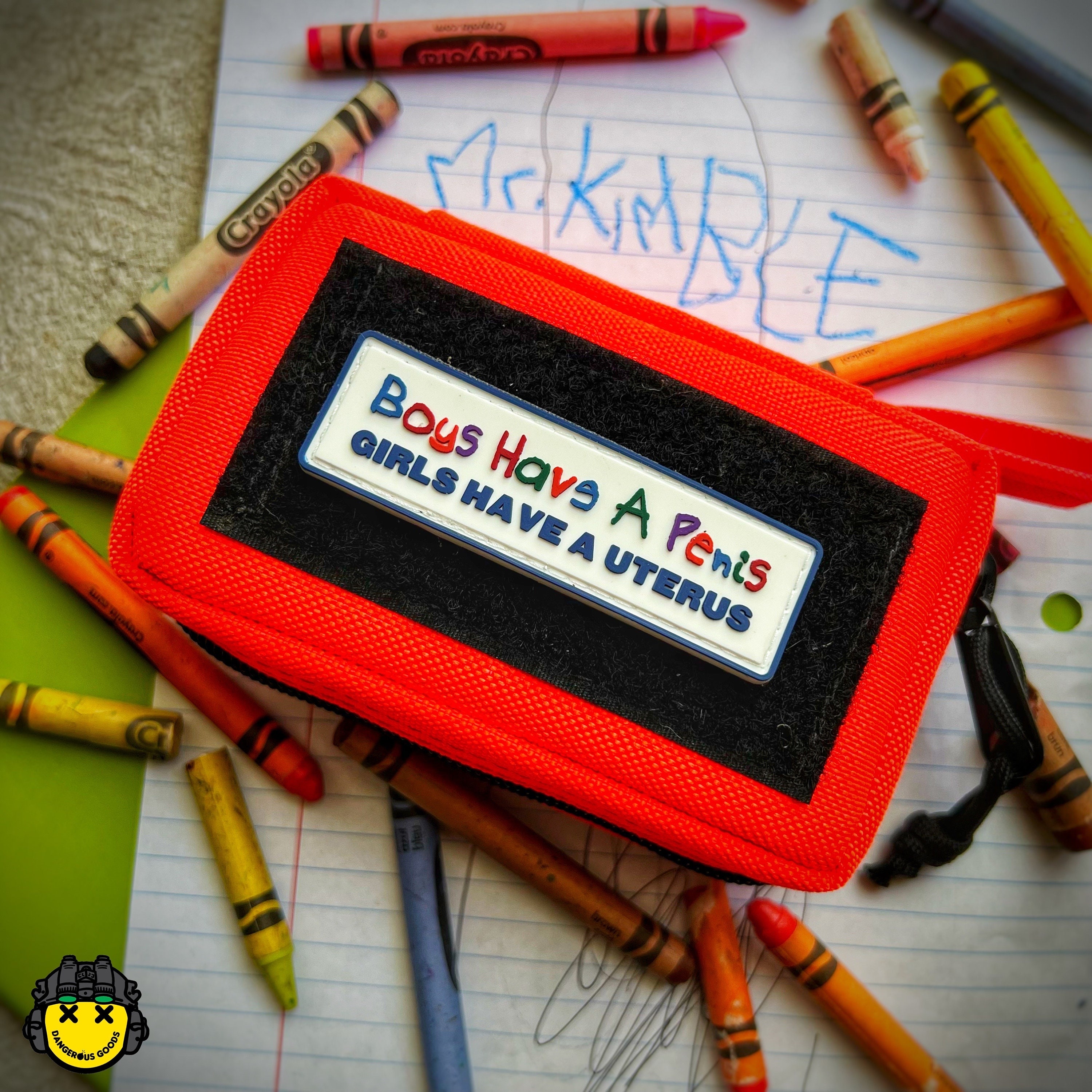 Dangerous Goods® “boys Have A - Girls Have A” EDC Morale Patch - Etsy
